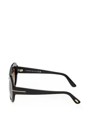 TOM FORD Elodie Round-frame Sunglasses