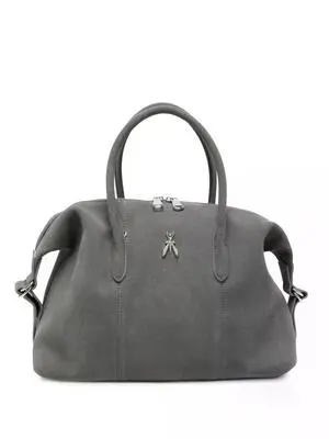 Patrizia Pepe New Business Suede Tote Bag - Grey