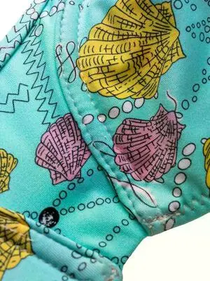 Emilio Pucci Shell-print Underwire Bra