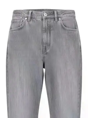 Isaia Button-up Straight-leg Jeans