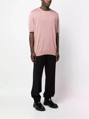 Tagliatore Knitted Silk T-shirt