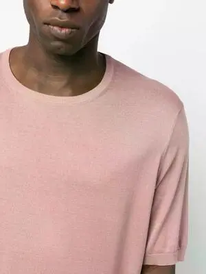Tagliatore Knitted Silk T-shirt