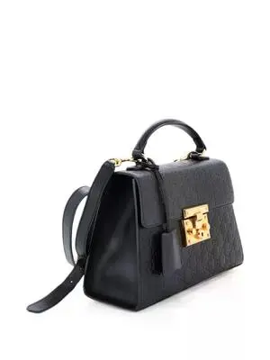 Gucci Padlock Top Handle Bag Guccissima Leather Small Shoulder Bag