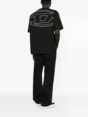 DIESEL® Logo-embroidered T-shirt
