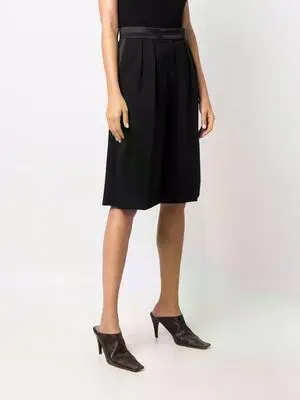 Max Mara Tailored Pleated Bermuda Shorts