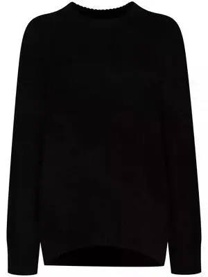 LISA YANG Noor Crew-neck Jumper - Black