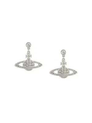 VIVIENNE WESTWOOD Bas Relief Drop Earrings - Silver