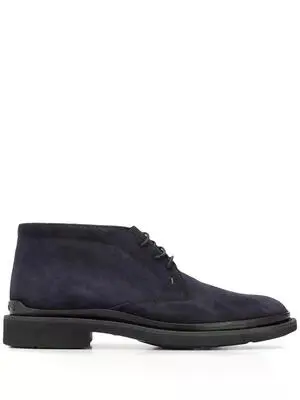 TOD'S Ankle Lace-up Boots - Blue