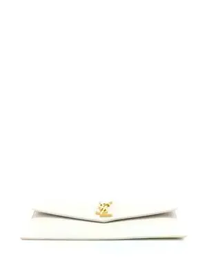 Saint Laurent Uptown Pouch Leather Clutch Bag
