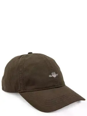 Gant Logo-embroidered Baseball Cap - Brown