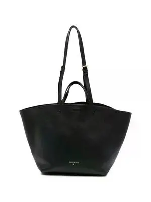 Patrizia Pepe Complete Leather Shoulder Bag - Black