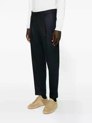 BERWICH Pleated Wool Trousers