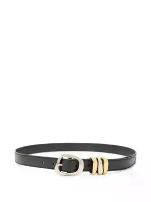 AMANU The Tugela Leather Belt - Black