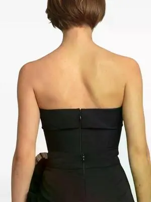 GEMY MAALOUF Strapless Tiered Top