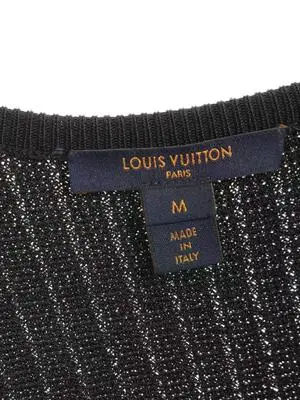 LOUIS VUITTON 2010s Snap-button Sleeveless Midi Dress