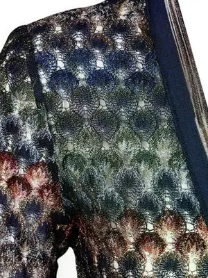 Missoni Crochet-knit V-neck Cardigan
