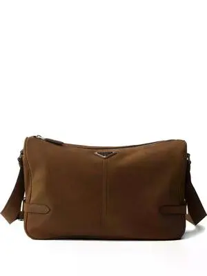 Prada Nubuck-leather Shoulder Bag