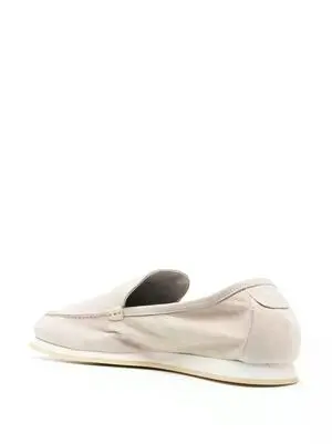 Fedeli Slipper Suede Loafers
