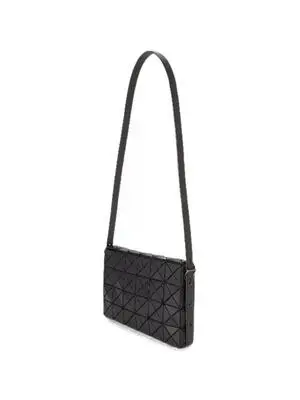 Issey Miyake Oblong Geometric-panel Shoulder Bag - Black
