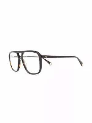 Gucci Tortoise-shell Pilot Eyeglasses