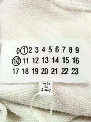 MAISON MARGIELA 2000s Logo-embroidered Sweatshirt