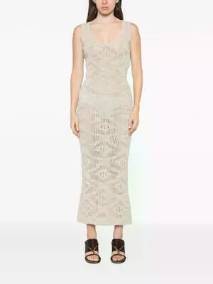 ASTA RESORT Eve Crochet-knit Dress