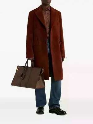 Etro Check-texture Coat
