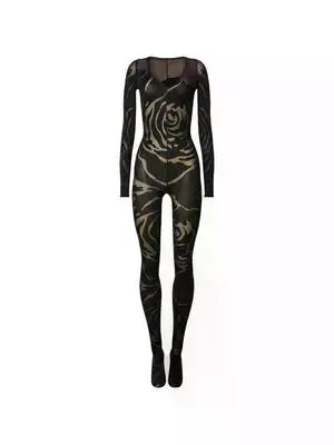 Wolford Rose Shadow Jumpsuit - Black