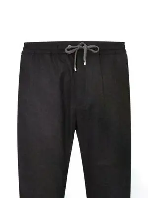 Agnona Wool Flannel Straight Trousers