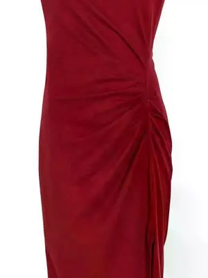Isabel Marant Étoile Ruched Cap-sleeve Dress