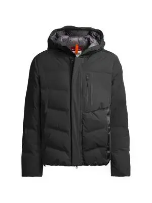 PARAJUMPERS Seamless Hooded Jacket - Black