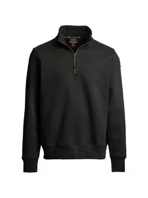 PARAJUMPERS Broad Peak Half-zip Sweatshirt - Black