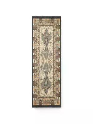 Etro Wool And Silk Scarf With Paisley Motif And Floral Details - Neutrals