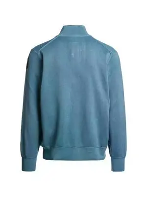 PARAJUMPERS Basic Scoe Half-zip Knit - Blue