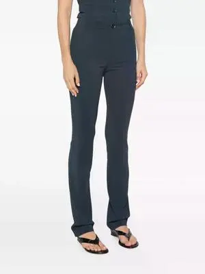 Patrizia Pepe Button-fastening Slim-fit Trousers