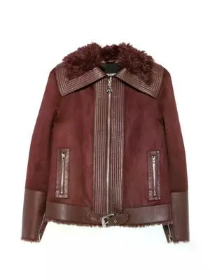 Patrizia Pepe Faux-fur Jacket - Brown