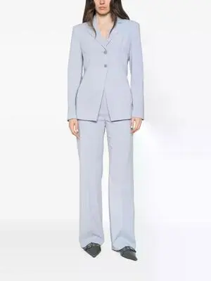 Patrizia Pepe Pressed-crease Palazzo Pants