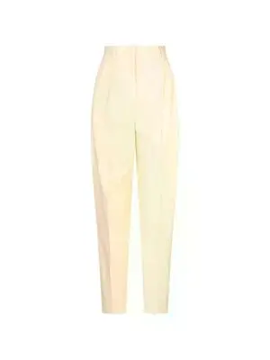 Fabiana Filippi Pleated Tapered Trousers - Neutrals