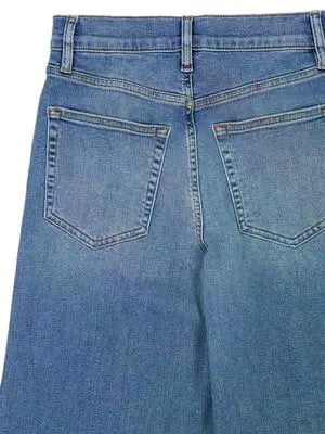 FRAME Le Slim Wide-leg Jeans - Blue