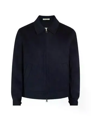 Gant Zip-up Bomber Jacket - Blue