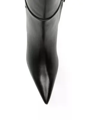 Patrizia Pepe Pointed-toe Leather Boots