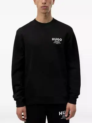 Hugo Logo-print Sweatshirt - Black