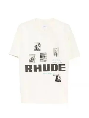 Rhude Graphic-print Logo-print T-shirt