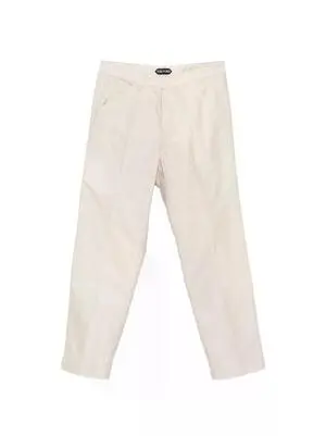 TOM FORD Satin Carpenter Trousers - Neutrals