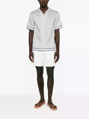 CHE Galliano Border-print Shirt