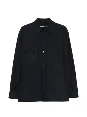 Karl Lagerfeld Chest-pocket Shirt - Blue
