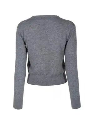 NILI LOTAN Tamra Ribbed-trims Sweater