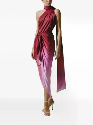 BAOBAB Lora One-shoulder Knot-detail Maxi Dress