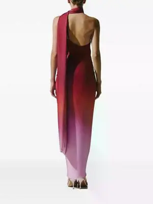 BAOBAB Lora One-shoulder Knot-detail Maxi Dress
