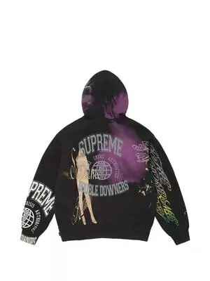 Supreme Graphic-print Drawstring Hoodie